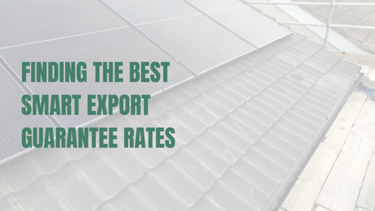 Best Smart Export Guarantee Rates UK Guide - SolarTherm UK