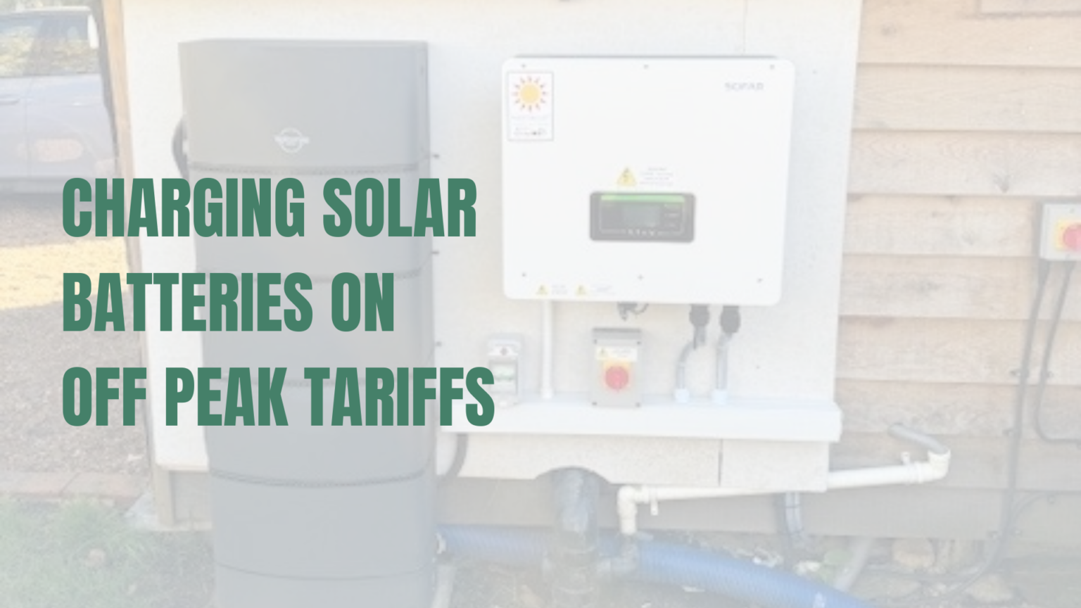 Charge Solar Batteries on Off-Peak Tariffs - SolarTherm UK